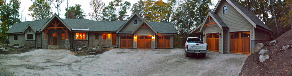 Timberpeg Home - Traditional - Exterior - Charlotte - by HomeSource ...