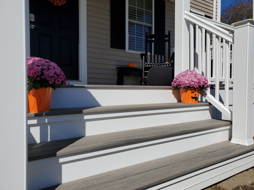 TimberTech AZEK Farmers Porch, Somerset, MA - Exterior - Providence ...