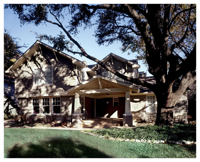 Tom & Janet's Front Porch - Traditional - House Exterior - Dallas - by ...
