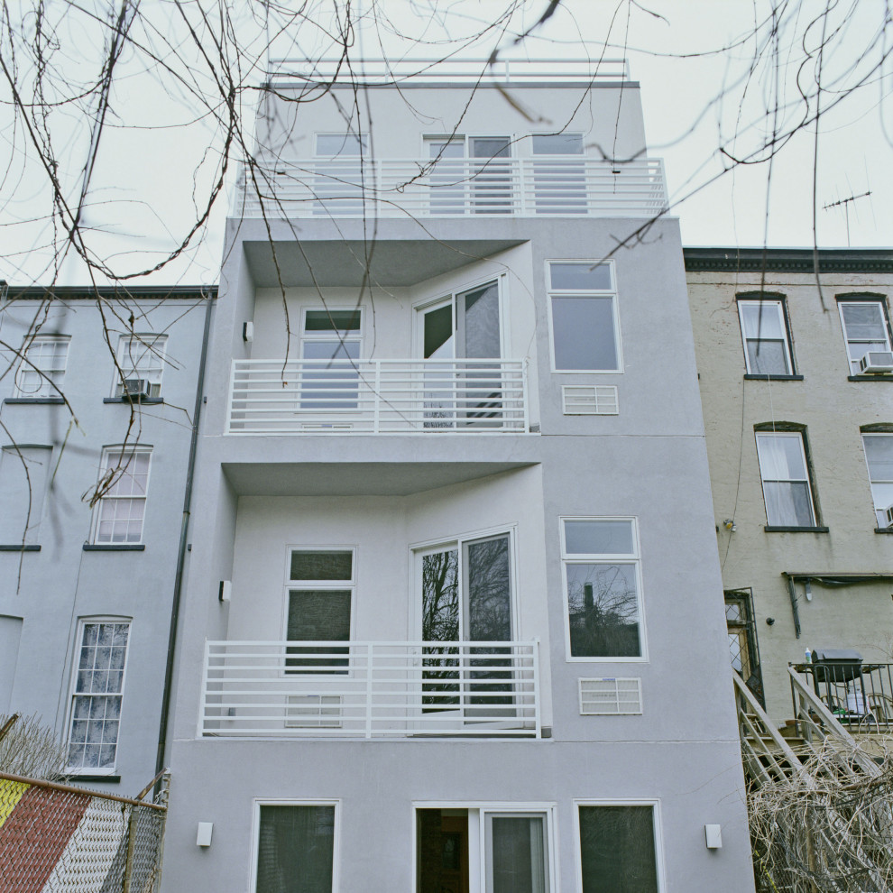Townhouse Facade - Traditional - Exterior - by Studio ST Architects, P ...