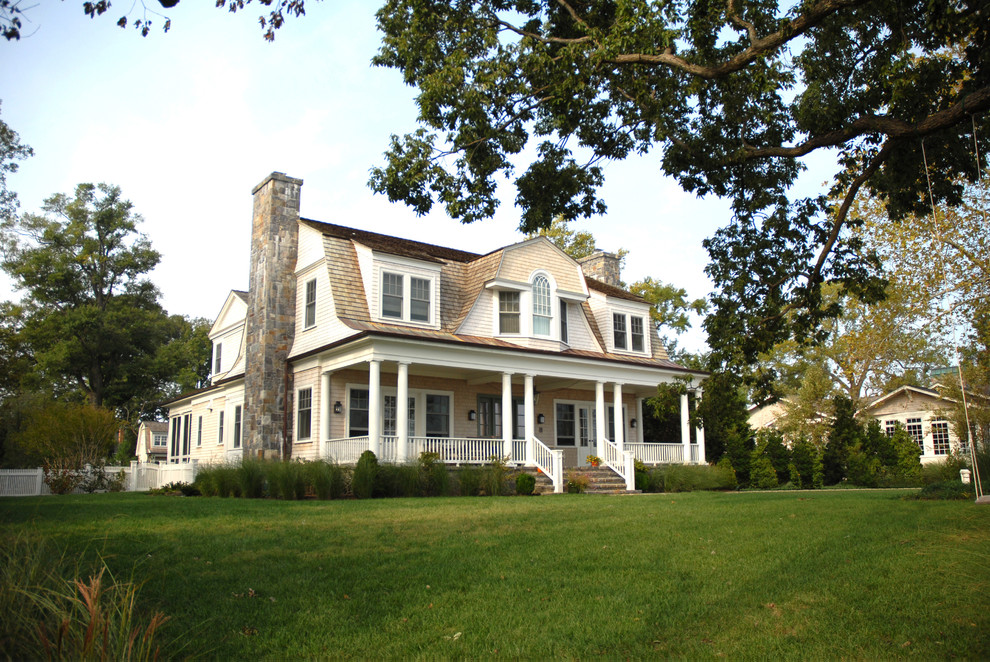 Traditional “center hall” home with a Nantucket flair - Traditional ...