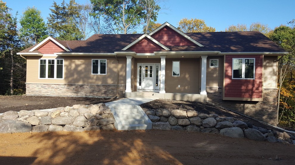 Traditional Custom Home - Traditional - Exterior - Minneapolis - by ...