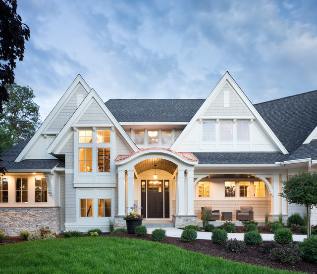 Houzz Traditional Exterior Bringing The Outdoors In: Embracing The