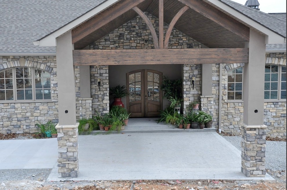 Traditional ICF Home on Grand Lake - Traditional - Exterior - Other ...