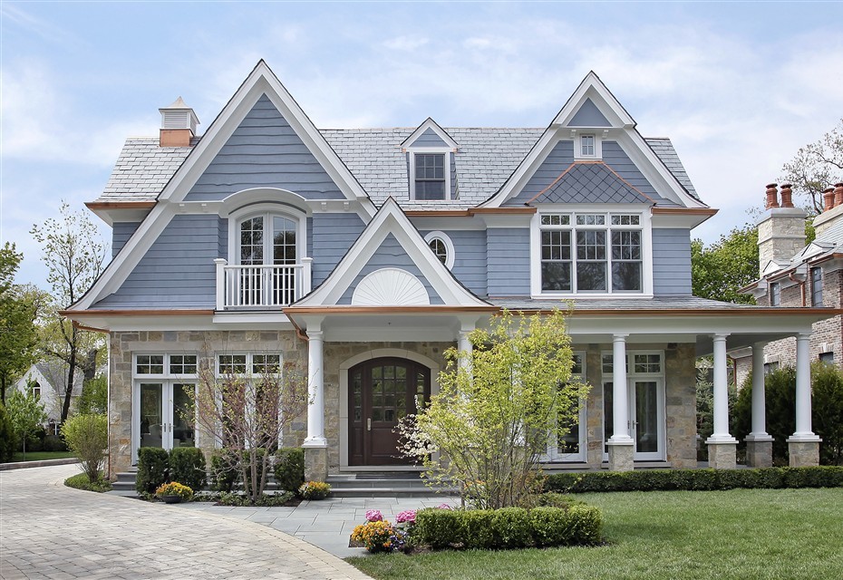 Traditional New Construction - Traditional - Exterior - Chicago - by ...