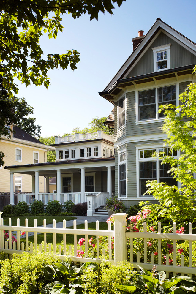 Traditional New Construction - Traditional - Exterior - Chicago - by ...
