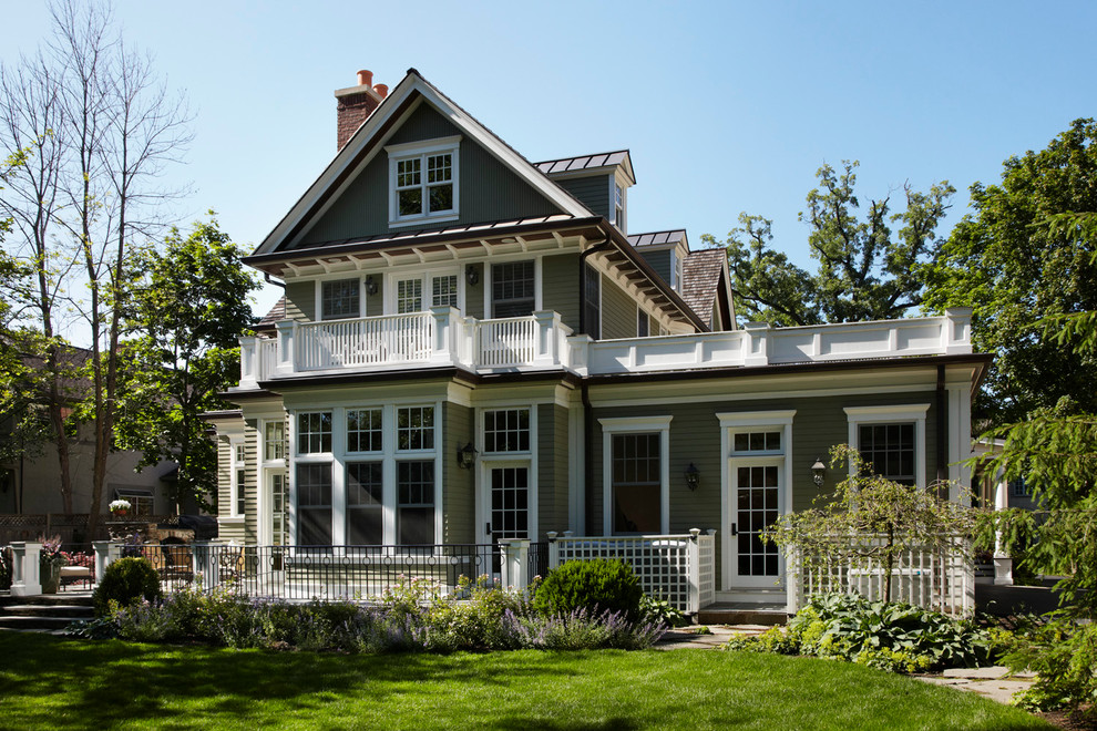 Traditional New Construction - Traditional - Exterior - Chicago - by ...
