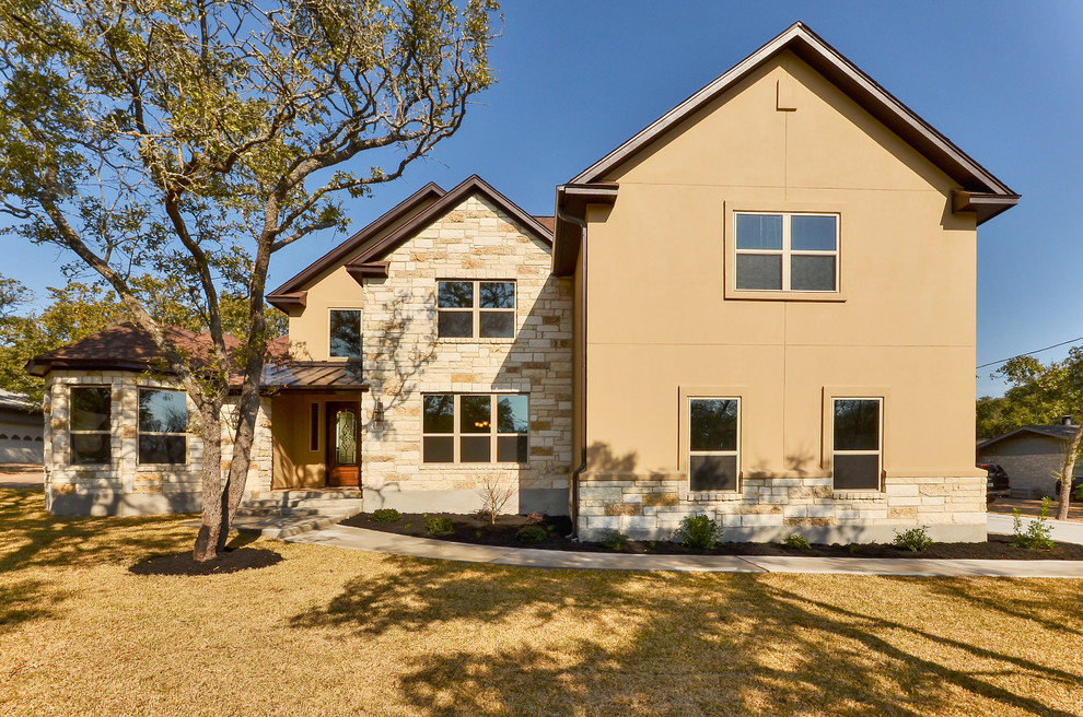 Traditional New Home - Traditional - Exterior - Austin - by Central ...