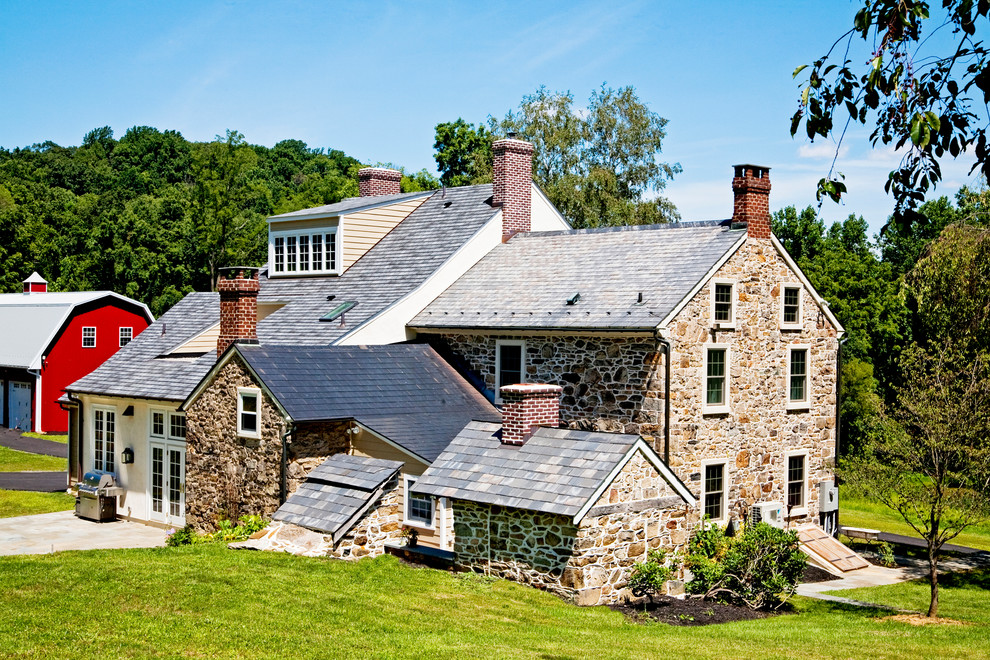 Traditional Pennsylvania Farmhouse - Farmhouse - Exterior ...