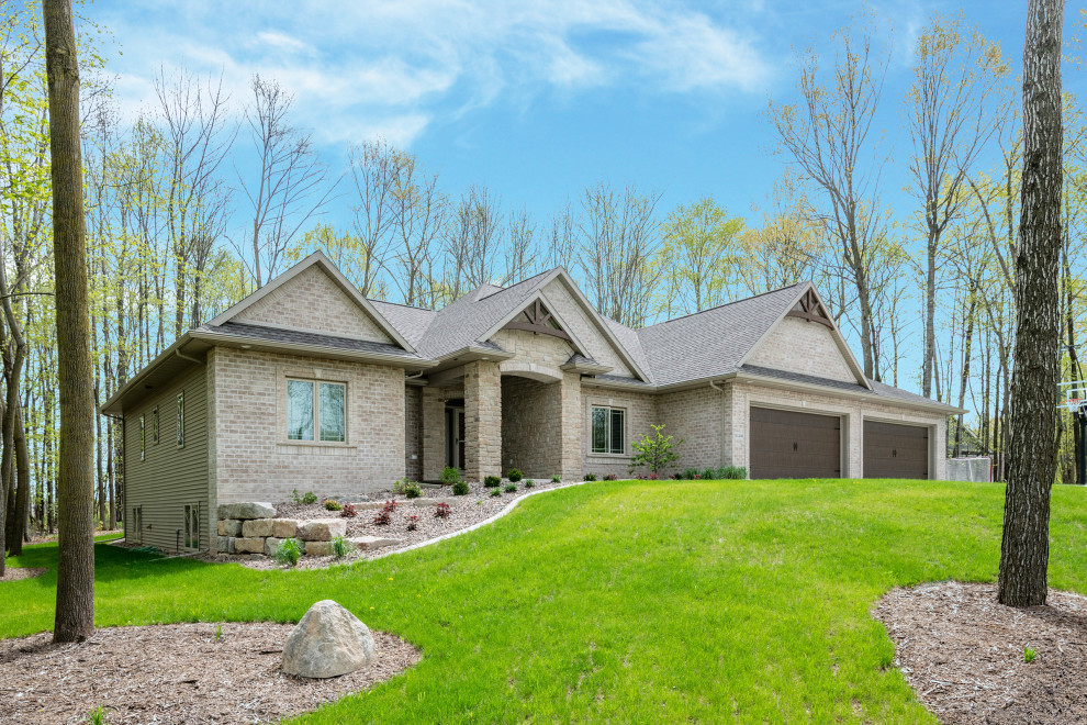Traditional Ranch Style Brick Home - Traditional - Exterior - Other ...