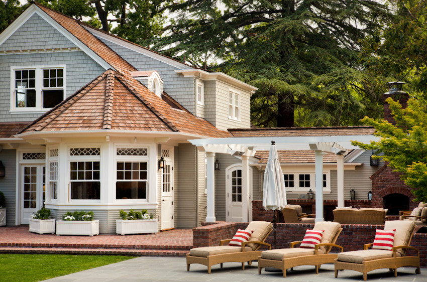 Traditional Shingle Style - Traditional - Exterior - San Francisco - by ...