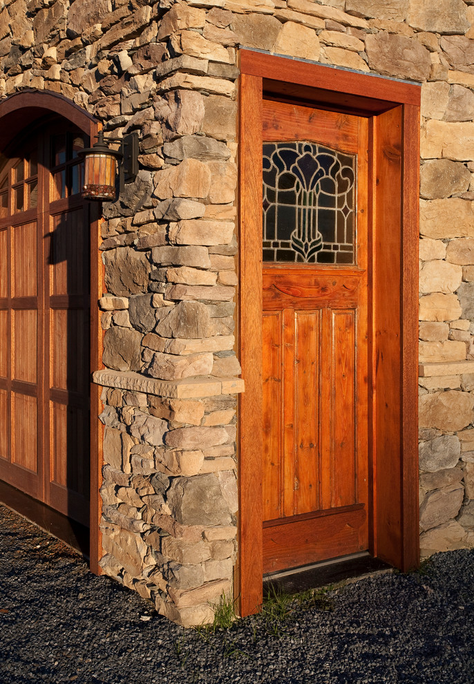 Traditional Stone Exterior - Rustic - Exterior - San Diego - by ...