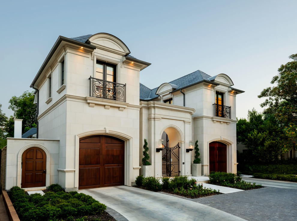 Traditional / Transitional Home - Transitional - Exterior - Dallas - by ...