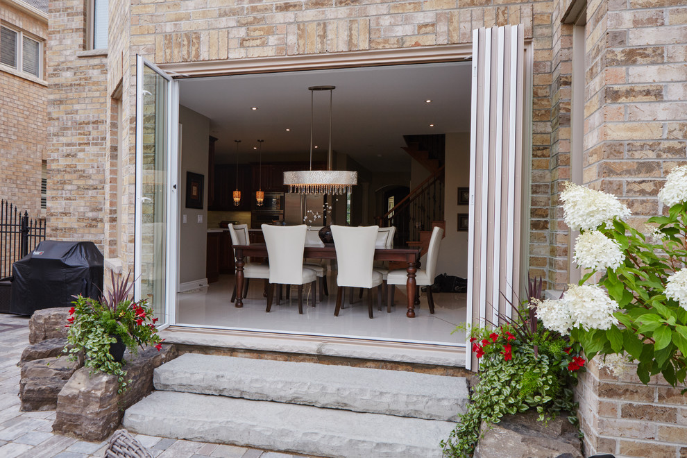 Transitional Delight with Window Wall Feature - Transitional - Exterior ...