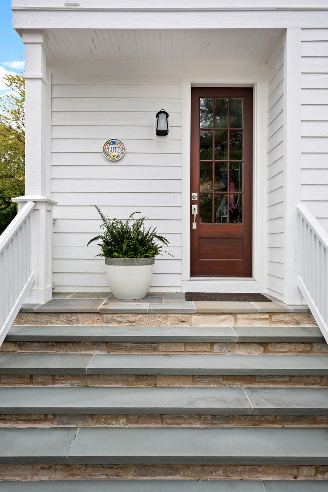 Transitional Farmhouse - Farmhouse - Exterior - Chicago - by JMB ...