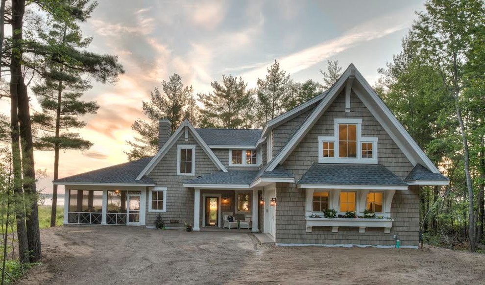 Transitional Home Remodel - Beach Style - Exterior - Minneapolis - by ...