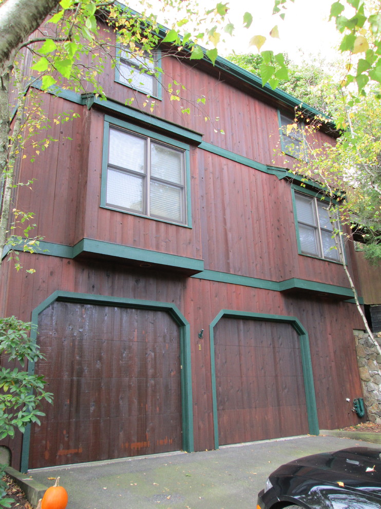 translucent cedar siding - Rustic - Exterior - New York - by Vivid ...