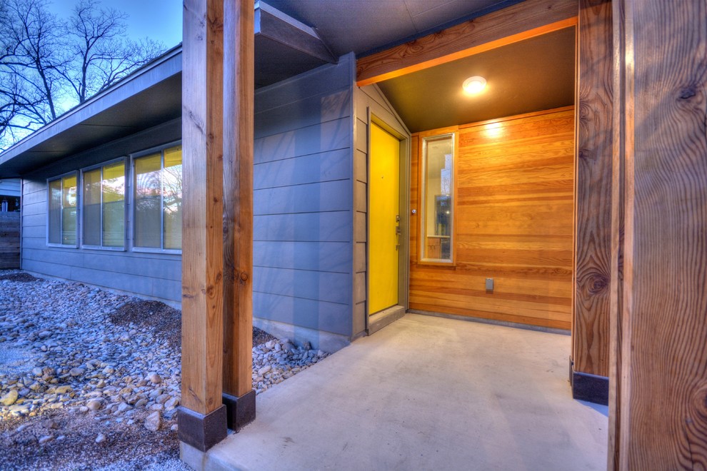 Tree+House Front Entry - Modern - Exterior - Austin - by François Lévy ...