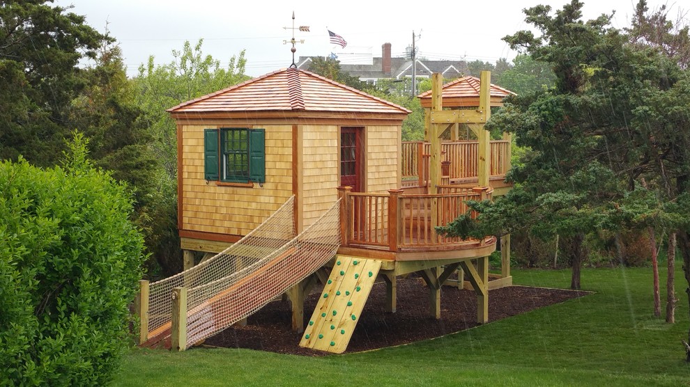 Tree House - Traditional - Exterior - Boston - by McMullen & Associates ...