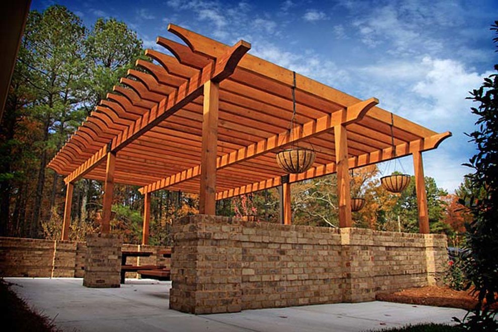 Trellis, Arbors, Pergolas, & Gazebos - Rustic - Exterior - Raleigh - by ...
