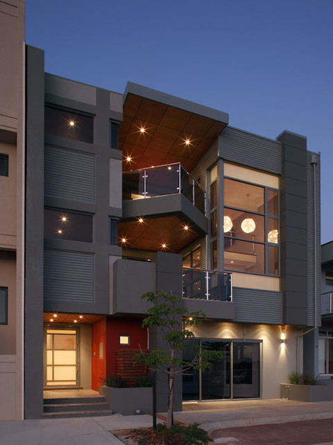 Treviso Mews Multi-Residential Apartment - Contemporain - Façade ...