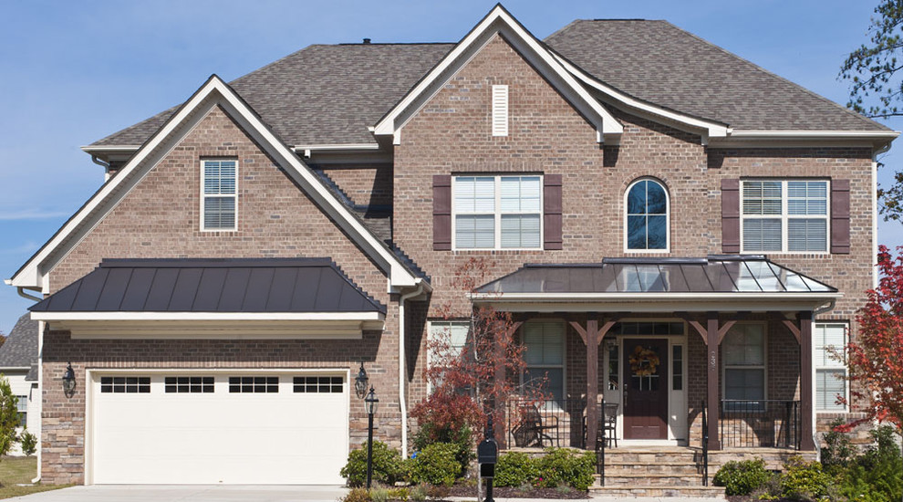 Triangle Brick's Bessemer Grey - Eclectic - Exterior - Raleigh - by ...