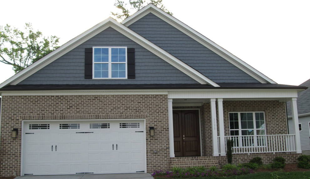 Triangle Brick's Bessemer Grey - Traditional - Exterior - Raleigh - by ...
