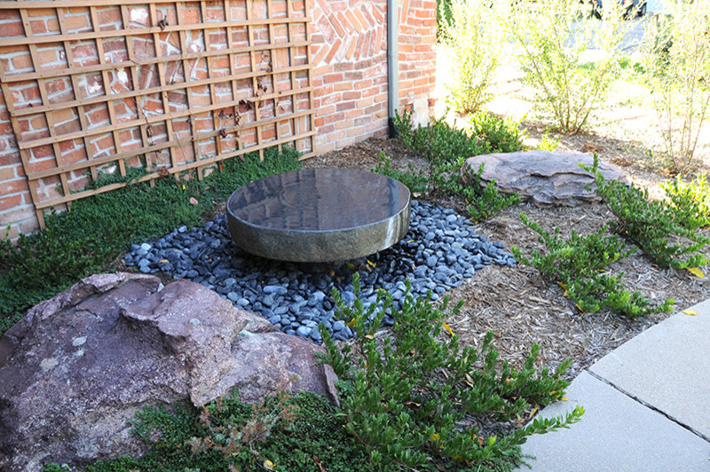 Trickling Water Feature - Contemporary - Exterior - Denver - by Art of ...