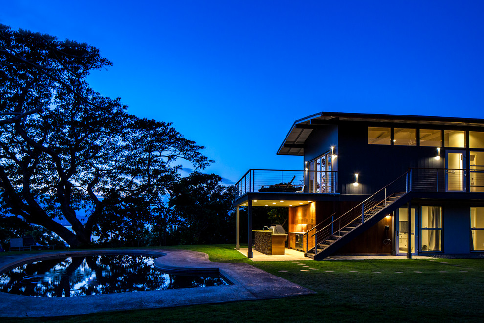 Tropical Mid Century Modern - Midcentury - Exterior - Hawaii - by User ...