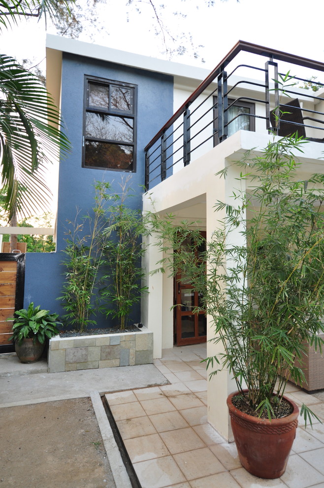 Tropical modern home in Subic Bay Philippines - Asiático - Fachada | Houzz
