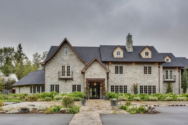 True Country Manor Facade - Country - Exterior - Calgary - by New ...