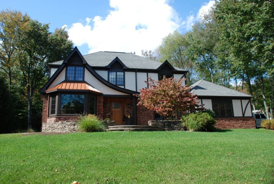 Tudor Style Home Exterior Remodel - Traditional - Exterior - Newark ...