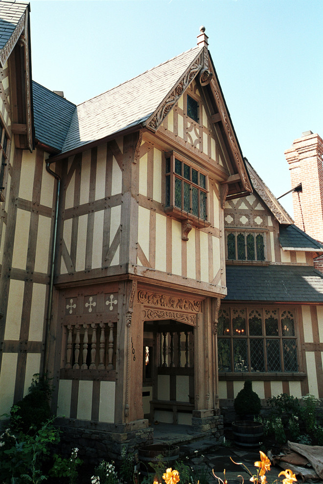 Tudor Timber Frame - Elements Design Build Greenville SC - Traditional ...