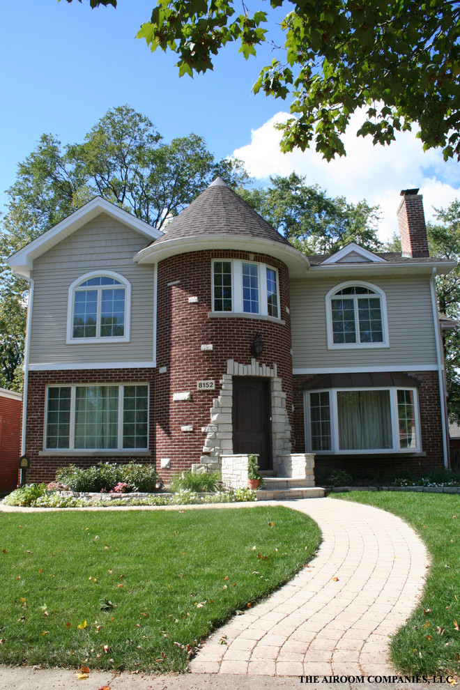 Turret Entry - Contemporary - Exterior - Chicago - by Airoom Architects ...