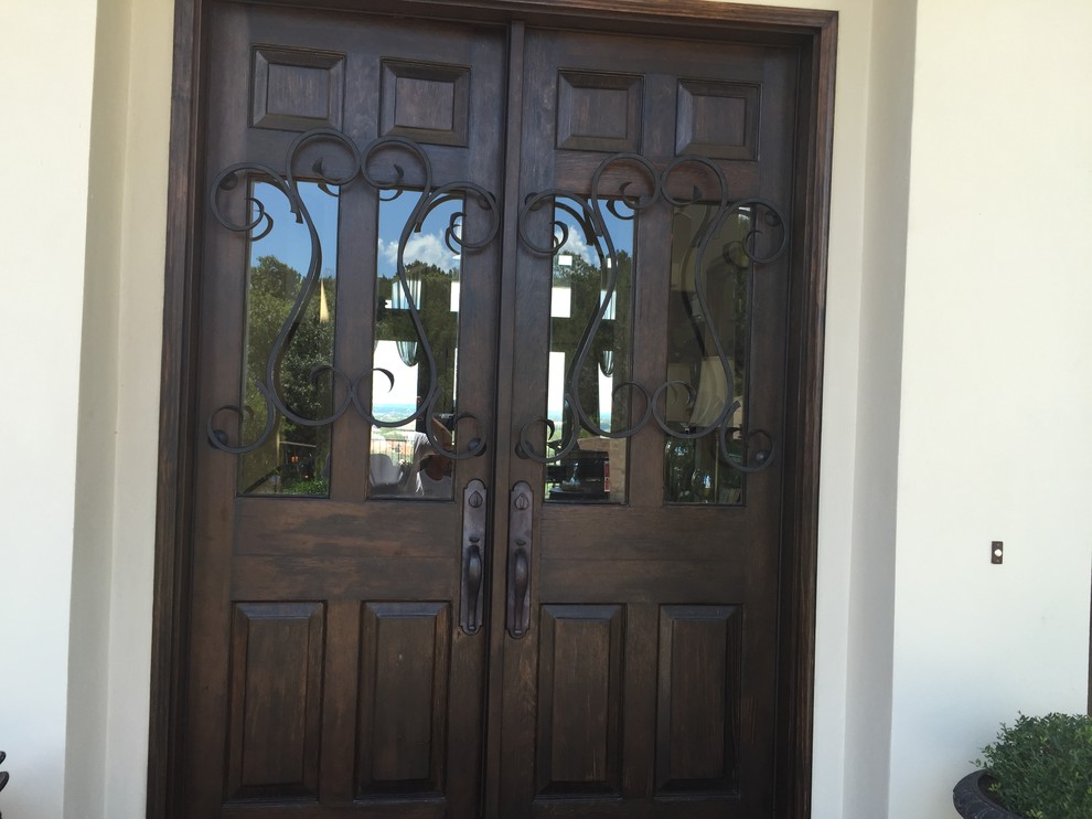 Tuscan Style Front Doors - Mediterranean - Exterior - Austin - by ...