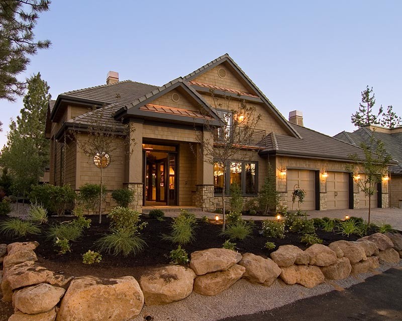 Tuscan style interiors for a Bend OR home. - Traditional - Exterior ...