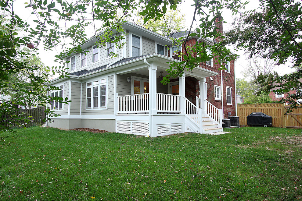 Two Story Addition - Traditional - Exterior - DC Metro - by Heartland ...