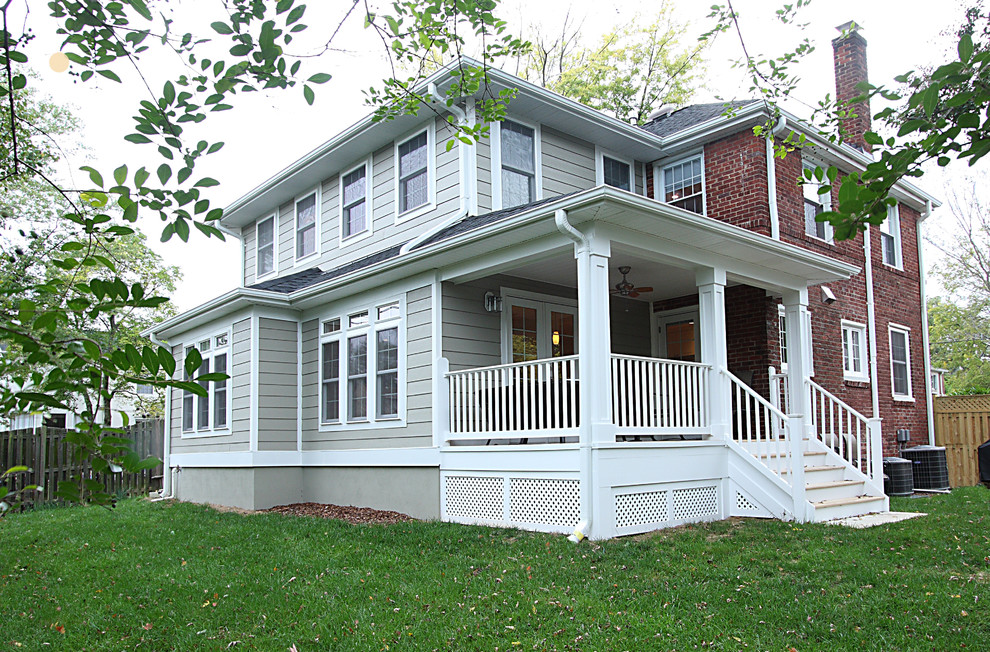 Two Story Addition - Traditional - Exterior - DC Metro - by Heartland ...