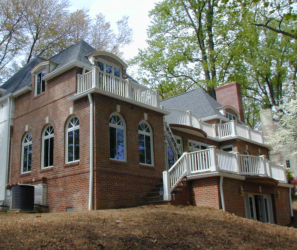 Two story brick addition - Traditional - Exterior - DC Metro - by MC ...