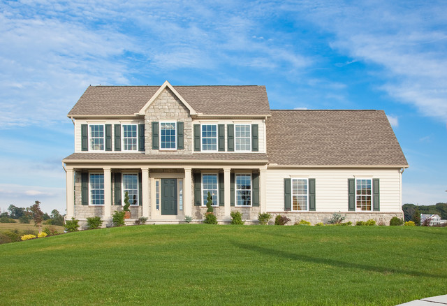 Two Story Exteriors - Classique - Façade - Philadelphie - par JA Myers ...