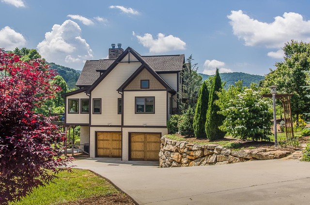 Two-Story Mountain - Rustic - House Exterior - Other - by HomeSource ...