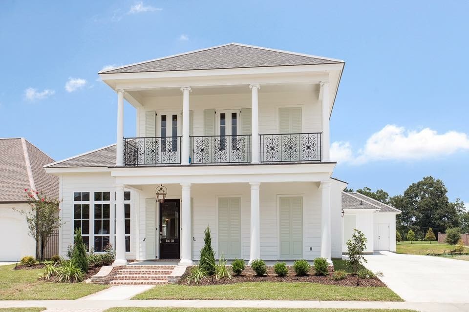 Two Story Open Floor Plan - Traditional - Exterior - New Orleans - by ...