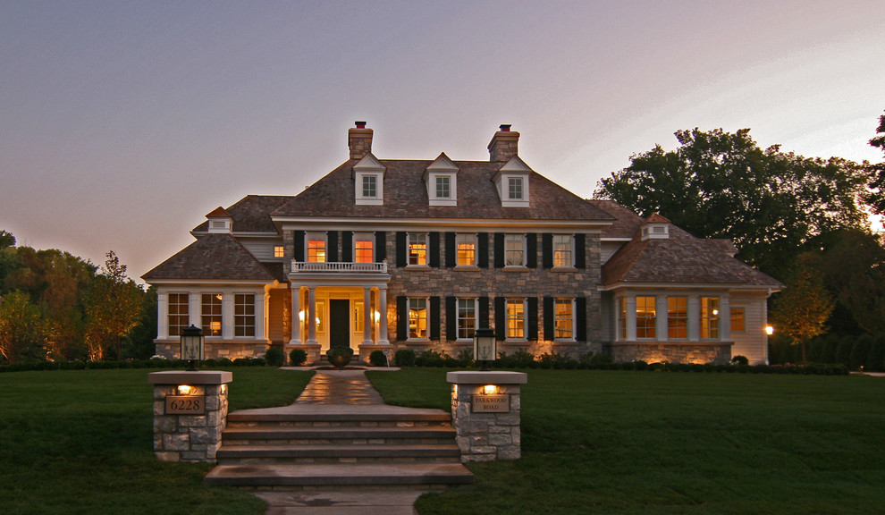 Urban Colonial - Traditional - Exterior - Minneapolis - by James McNeal ...