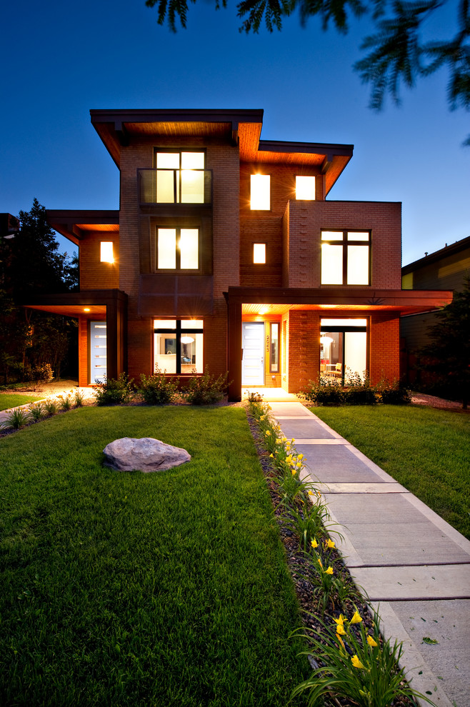 Urban Infill Duplexes - Modern - Exterior - Denver - by Koebel Urban ...