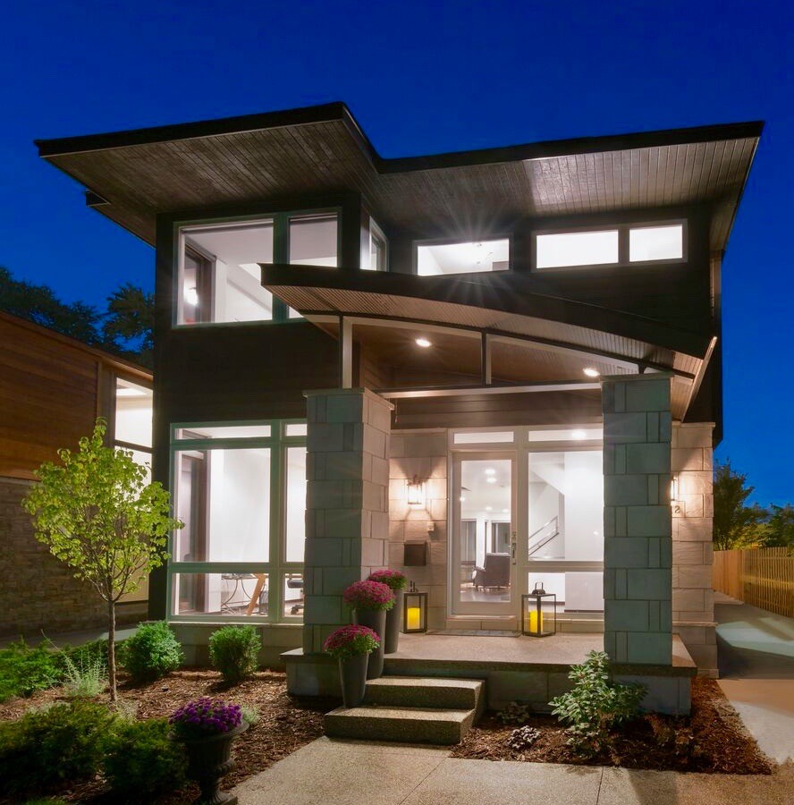 urban infill homes - Contemporary - Exterior - Detroit - by kevin akey ...