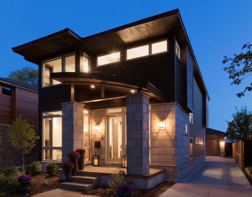 urban infill homes - Contemporary - Exterior - Detroit - by kevin akey ...