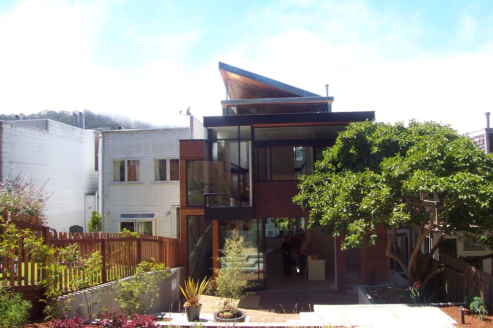 Urban Infill House Exterior - Contemporary - Exterior - San Francisco ...