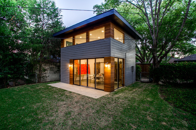 Vada Dr. Art Studio - Contemporary - House Exterior - Dallas - by ...