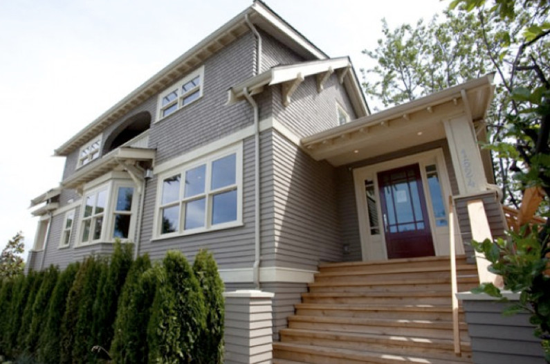 Vancouver, Point Grey Heritage Conversion - Traditional - Exterior ...
