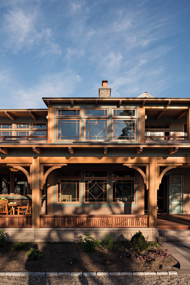 Vastu House on the Bay - Beach Style - Exterior - by Cregg Sweeney LLC ...